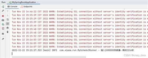 使用java代码向mysql数据库插入100万条数据java代码实现往数据库表中插数据 Csdn博客