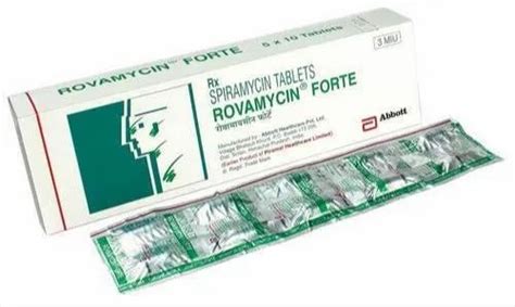 Rovamycin Forte Spiramycin Tablets At Best Price In Nagpur Id