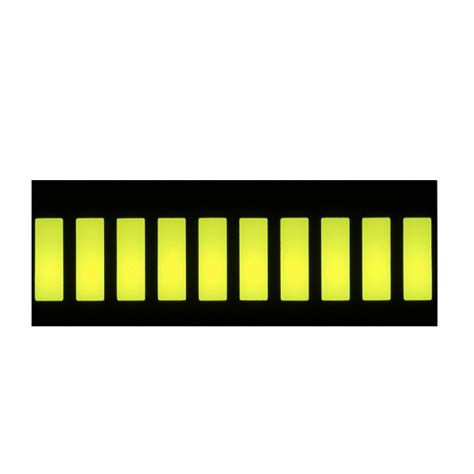 10 Segment Led Bar Graph Display Green Color Buy Online At Low Price