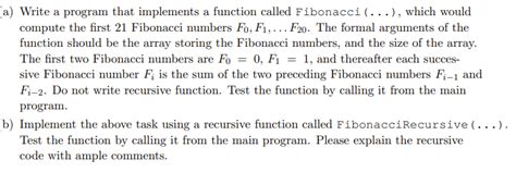 Solved A Write A Program That Implements A Function Called Chegg