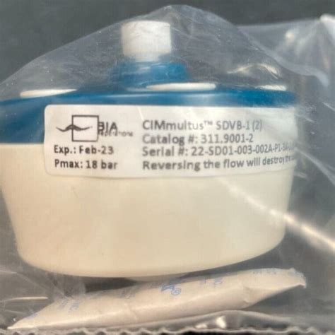 Bia Separations Cimmultus Monolithic Column — Life Sciences Trading