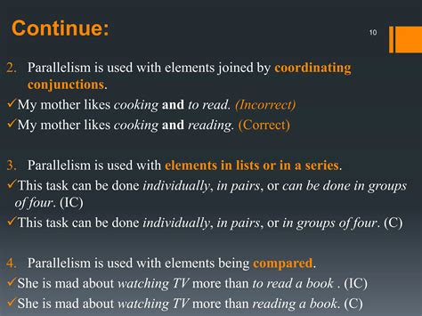 Parallelism In English Grammer Important Pptx Ppt