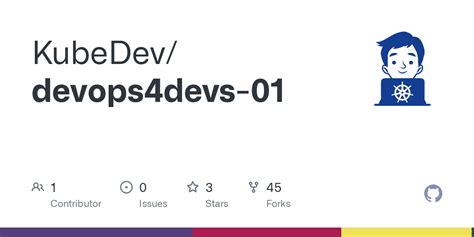 GitHub KubeDev Devops4devs 01