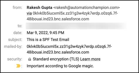 How To Setup Sender Policy Framework Spf For Salesforce Automation Champion