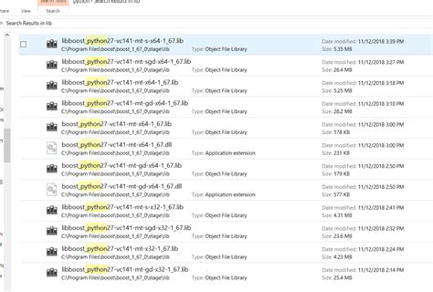 Python Opennero Windows Could Not Find The Following Boost Libraries Boost Python Stack