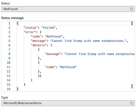 Error When Deploy With The Template E Shop Website With Ilb Ase · Issue