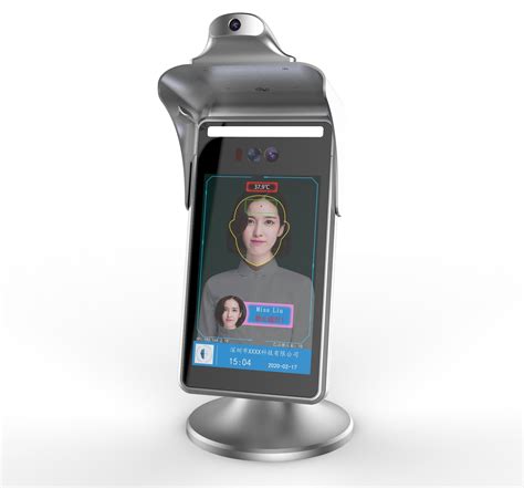 Card Access Control Fast Scanner 3d Face Recognition Temperature Camera Attendance Machine With