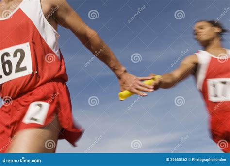 Passing The Baton Stock Image 23354467