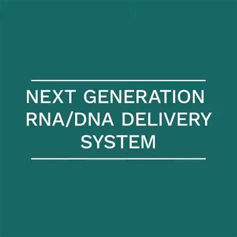 Microfluidics Lipid Nanoparticles For Next Generation Rna Dna Delivery Lnp Nanoemulsion Liposome