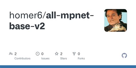 GitHub Homer All Mpnet Base V