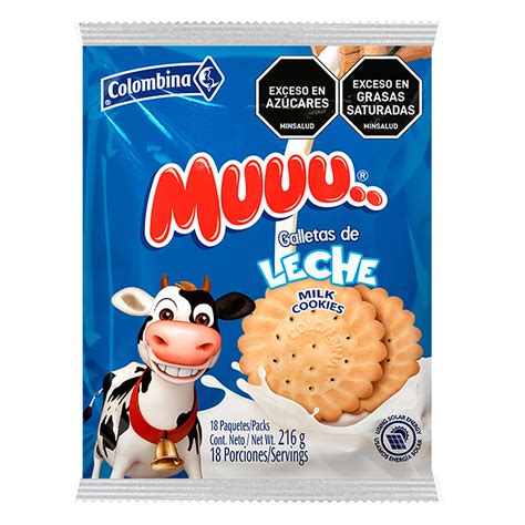 Galleta Muu Leche X216g