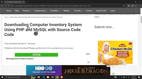 Computer Inventory System Using Php And Mysql With Source Code Youtube