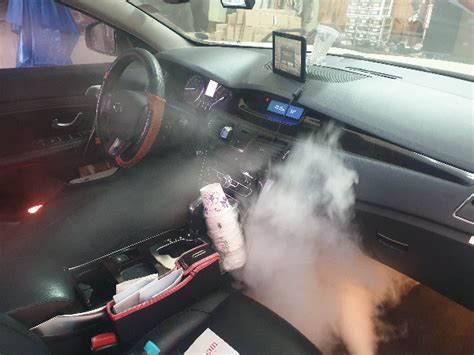 자동차에어컨 고장 Sm5 L43 압축기 가스누출 불량으로 더운바람이 나오는 증상 수리