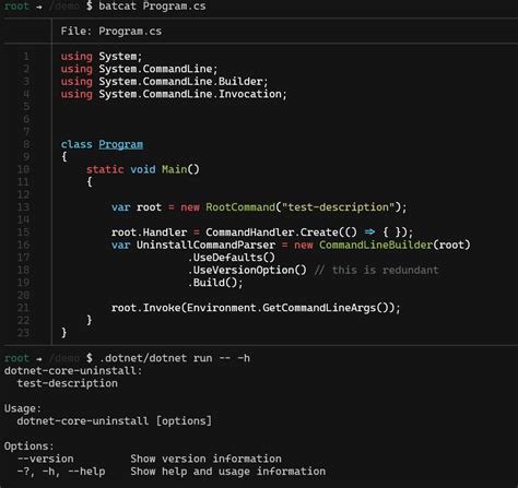 Add Help Option To `list Help` Output · Issue 104 · Dotnetcli Lab