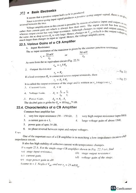 SOLUTION Single Stage Transistor Amplifiers Studypool