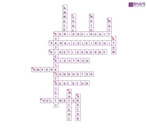 Physics Puzzles Crosswords Word Search Brain Teasers With Answers