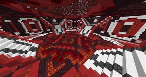 Factions Nether Base Design Minecraft Map