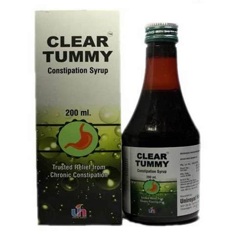 Clear Tummy Syrup Constipation Syrup 200ml At ₹ 150bottle In Baddi