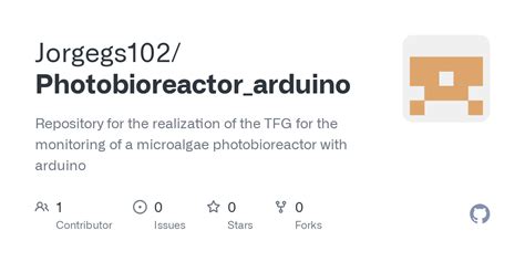 Github Jorgegs102photobioreactorarduino Repository For The