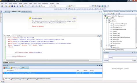 A Real Wpf 40 Webbrowser Chris Cavanaghs Blog