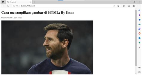 Cara Menampilkan Gambar Di Html Labkommat