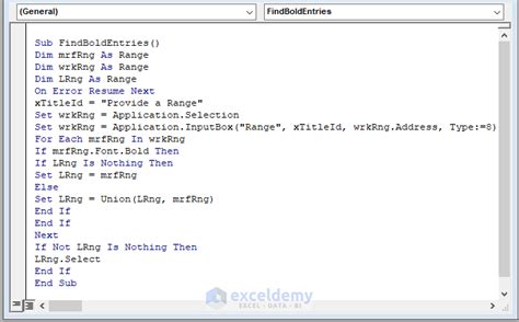 How To Use A Formula To Find Bold Text In Excel Methods ExcelDemy