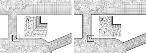 Quality Comparison Mesh A Constant Thickness With Smooth Transition Download Scientific