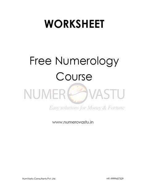 Free Numerology Course Worksheet Pdf Religious Faiths Free Numerology Course Worksheet Pdf Religious Faiths