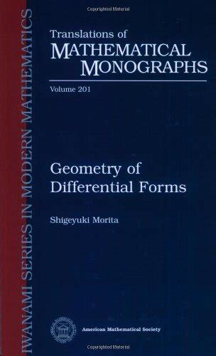 Geometry Of Differential Forms Translations Of Mathematical Monographs