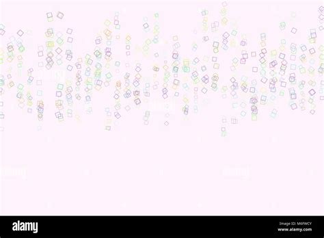 Color Abstract Square Rectangle Pattern Generative Art Background Vector Illustration Graphic