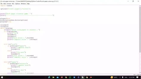 Madesh A On Linkedin Codsoftinternship Pythonprogramming Gamedevelopment Rockpaperscissors