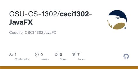 github gsu cs 1302 csci1302 javafx code for csci 1302 javafx
