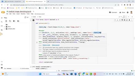 project denoising dentists 🦷 using autoencoder عربى youtube