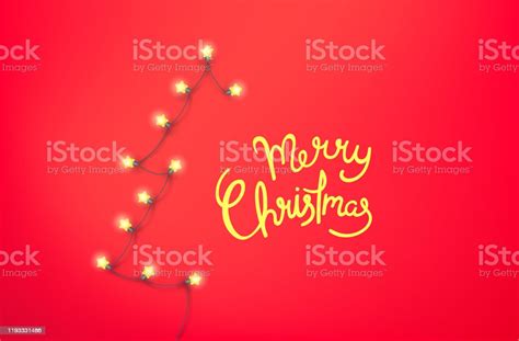 메리 크리스마스 인사말 카드입니다 벡터 일러스트레이션 로고에 대한 스톡 벡터 아트 및 기타 이미지 로고 벡터 조명 장식 Istock