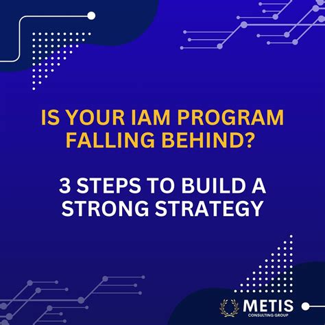 Is Your Iam Program Falling Behind Metis Consulting Group