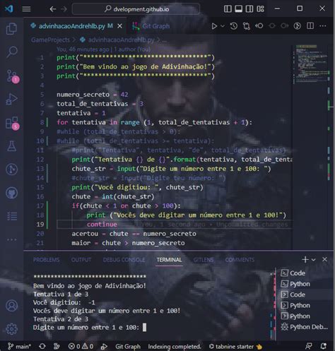 [projeto] break e continue python começando com a linguagem alura