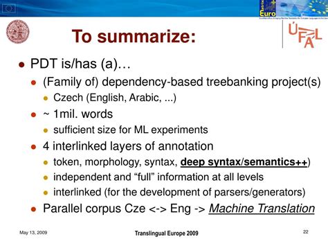 Ppt Tree Based Machine Translation Using Syntax And Semantics