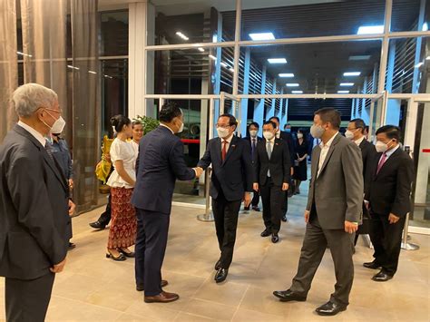 គណៈប្រតិភូជាន់ខ្ពស់ទីក្រុងហូជីមិញ បានមក បំពេញទស្សនកិច្ចផ្លូវការ នៅព្រះរាជាណាចក្រកម្ពុជា៣ថ្ងៃ