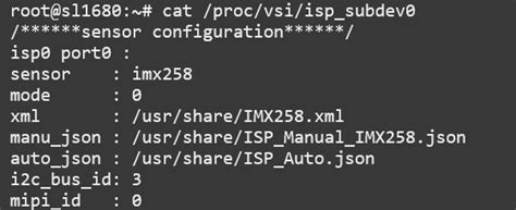 updating the isp sensor configuration — synaptics astra sdk user guide