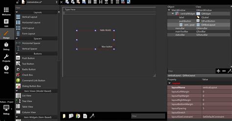 Qt Basic Application With QtCreator And QtDesigner Qt Tutorial