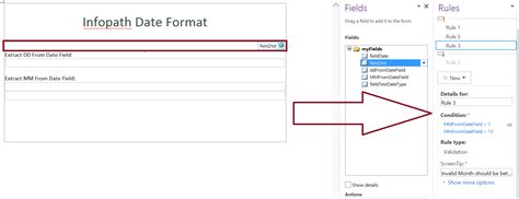 How To Validate The Date Column In Infopath Form In 3 Steps Global Sharepoint