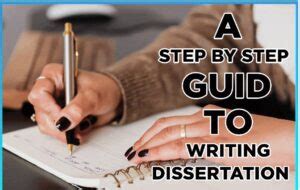From Idea To Completion Your Guide On How To Write A Dissertation In 8 Simple Stages