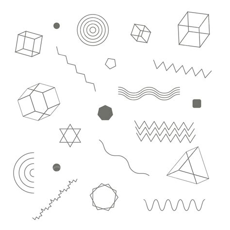 Abstract Geometric Shapes Png Shape Paperzip