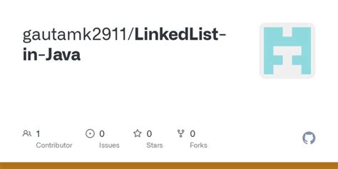Gautam Krishna On Linkedin Github Gautamk2911linkedlist In Java