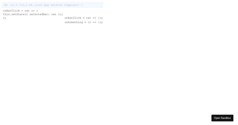 React Diff View Codesandbox