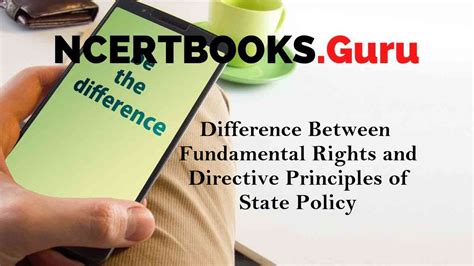 Difference Between Fundamental Rights And Directive Principles Of State