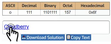 DECIMAL TO ASCII CONVERTER