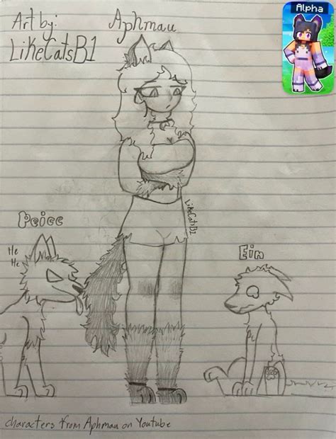 Aphmau Fan Art D Werewolf Aphmau Fan Art Fan Art Werewolf