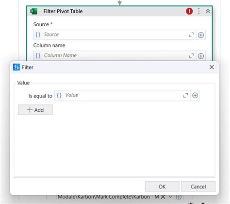 Filter Pivot Table Activity Studio X Activities Uipath Community Forum