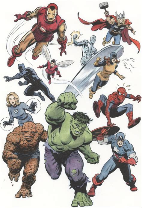 Marvelous Heroes Comic Books Art Marvel Characters Art Marvel Comic